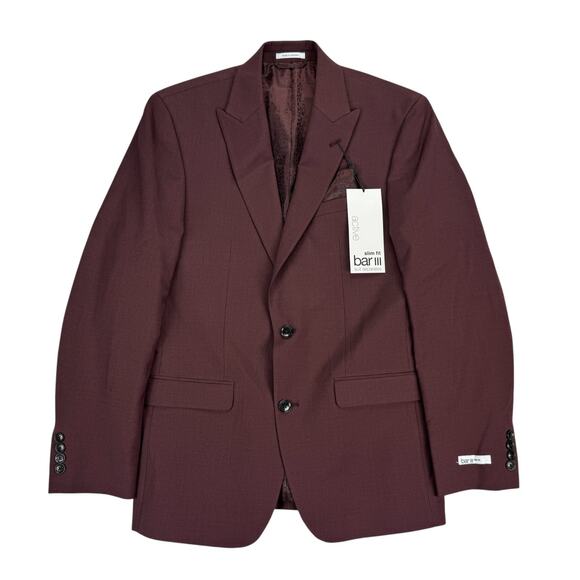 Bar III | Suits & Blazers | Bar Iii Mens Slim Fit Solid Active Stretch ...